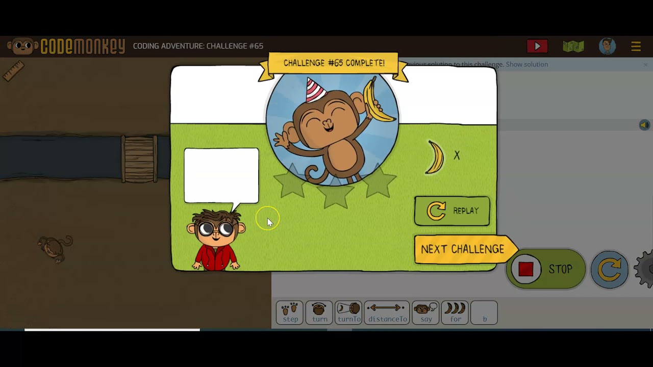 Code Monkey Adventure Challenges 64-66