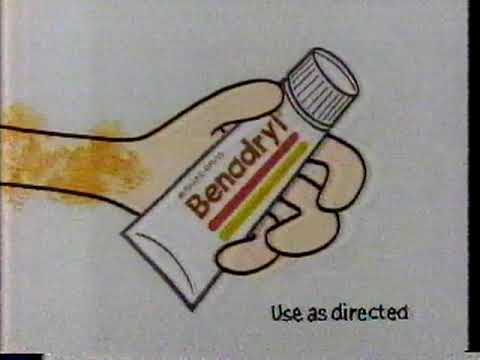 Benadryl Cream - 1989 TV Commercial