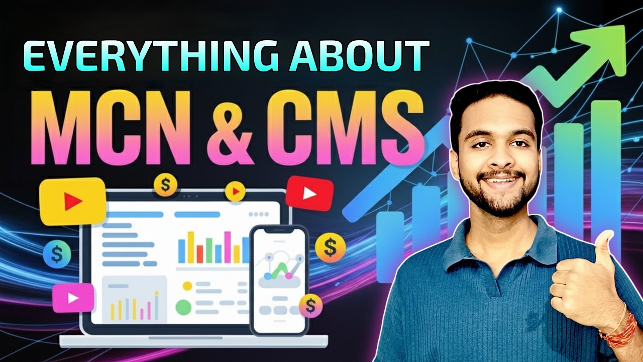 YouTube MCN & CMS Explained!! 📈