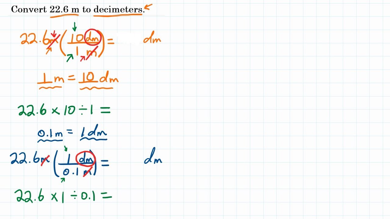 Single Step Dimensional Analysis - Practice - 1
