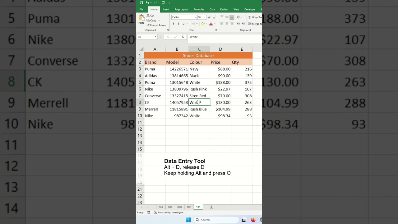 SUPER EASY Excel Data Entry Form (NO VBA) - Excel Tips and Tricks