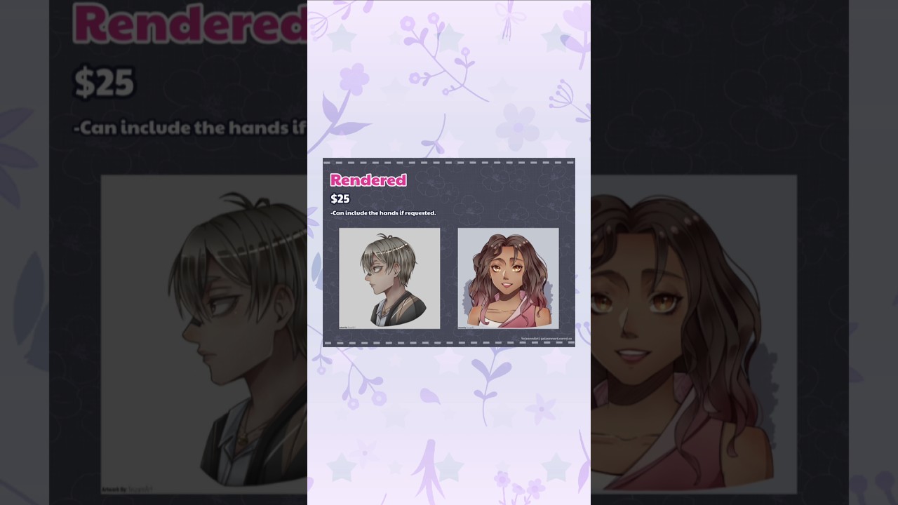 My art commissions are back open! #art #artist #digitalart