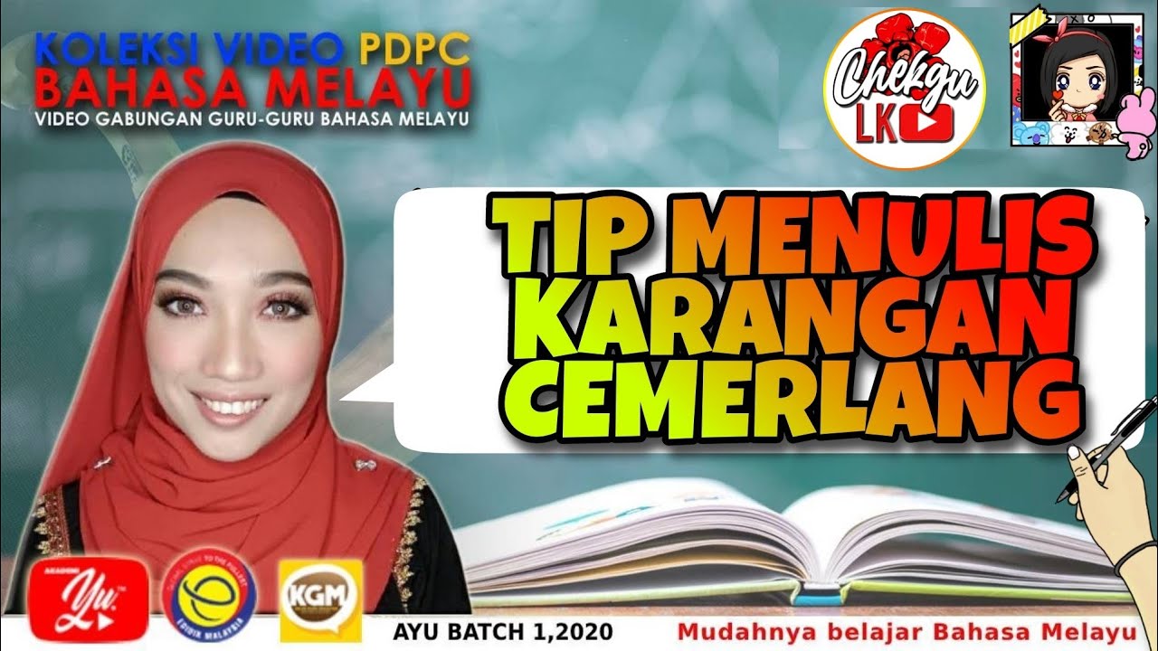 TIP MENULIS KARANGAN CEMERLANG | BAHASA MELAYU TAHUN 4, 5 & 6 FORMAT UPSR