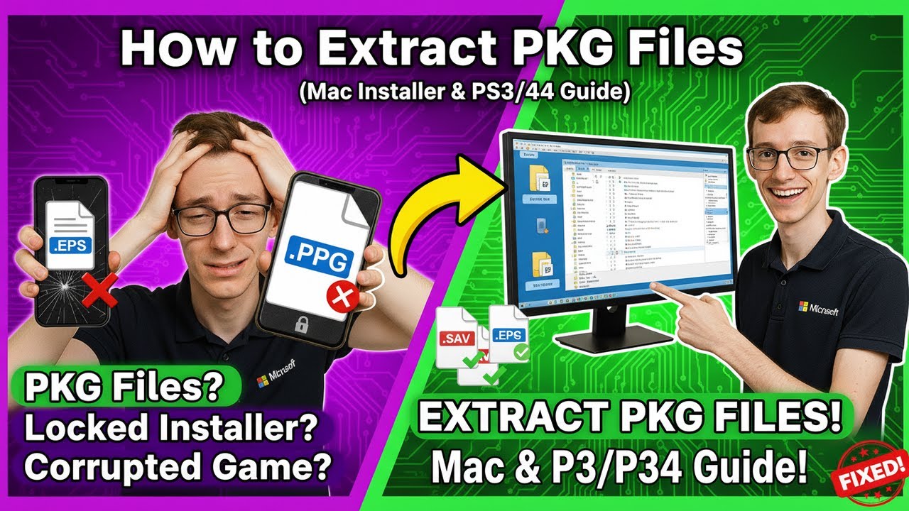 How to Extract PKG Files (Mac Installer & PS3/PS4)