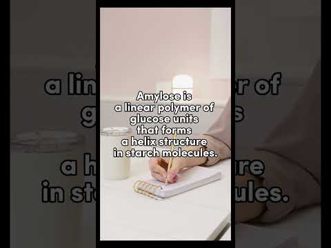 What is Amylose | Food Processing Technology | Food Science #starch #foodscience #foodshorts