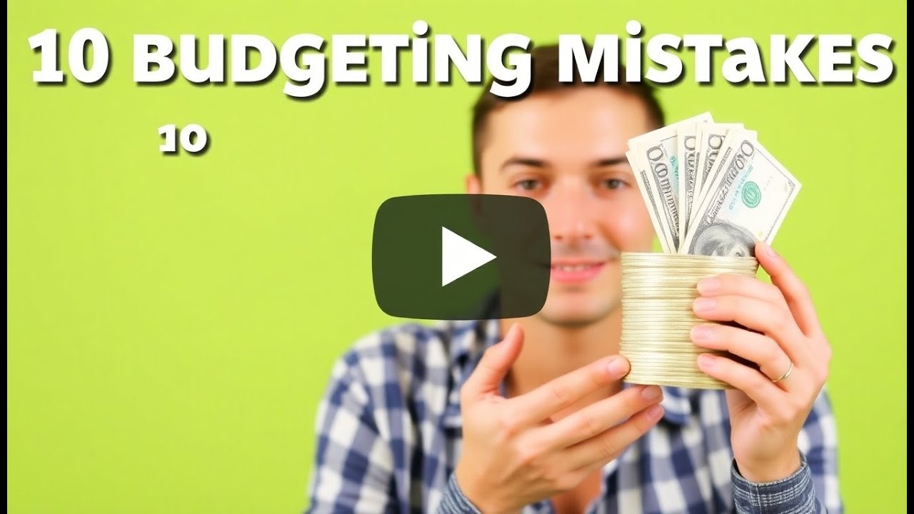 10 COMMON BUDGETING MISTAKES AND HOW TO FIX THEM!