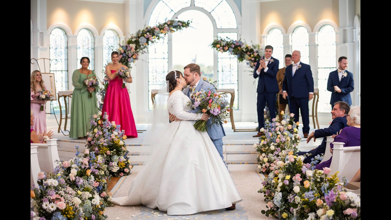 Inside a Disney Wedding! Wedding Pavilion Ceremony, Fireworks Party & Real Disney Wedding Prices