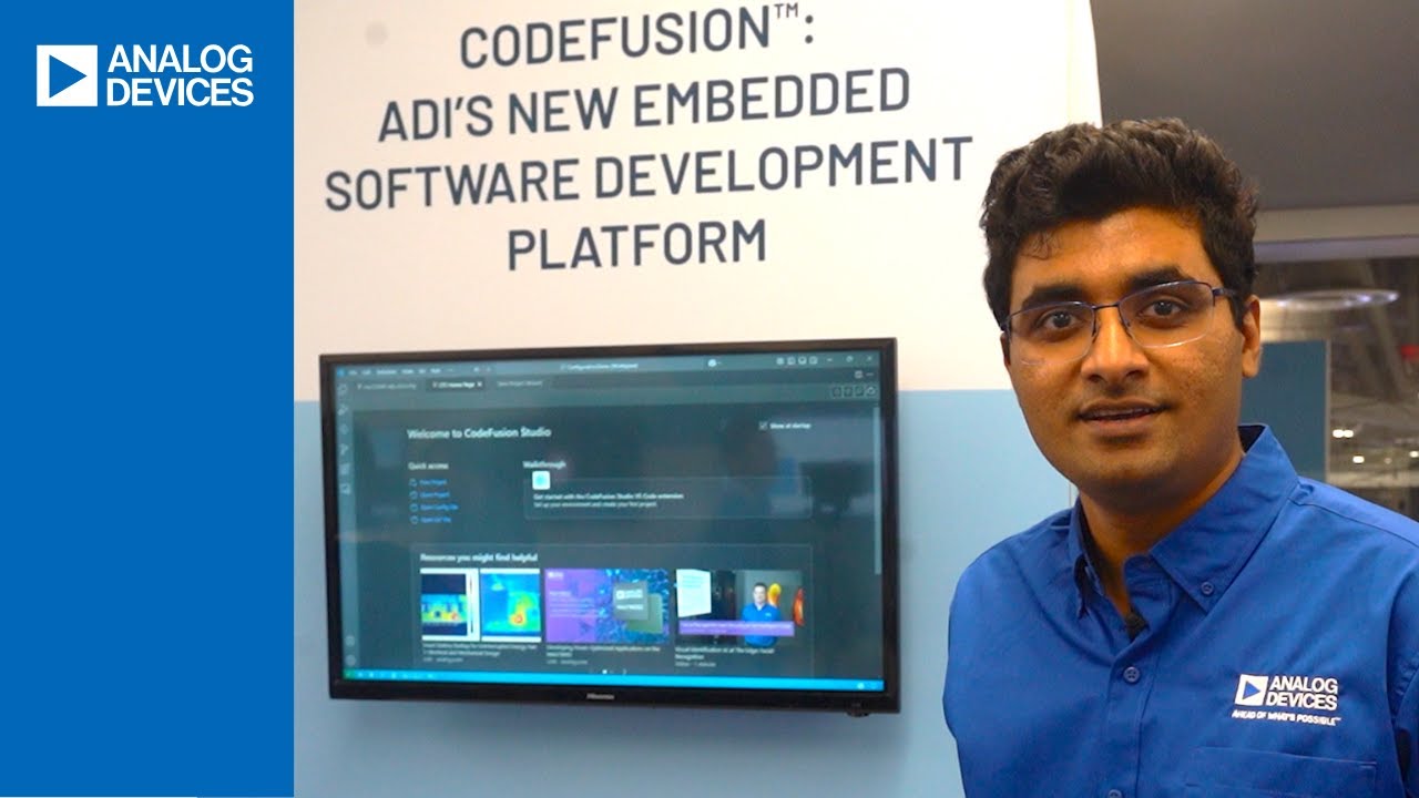 Meet CodeFusion Studio™: ADI’s New Embedded Software Development Platform | CES 2025