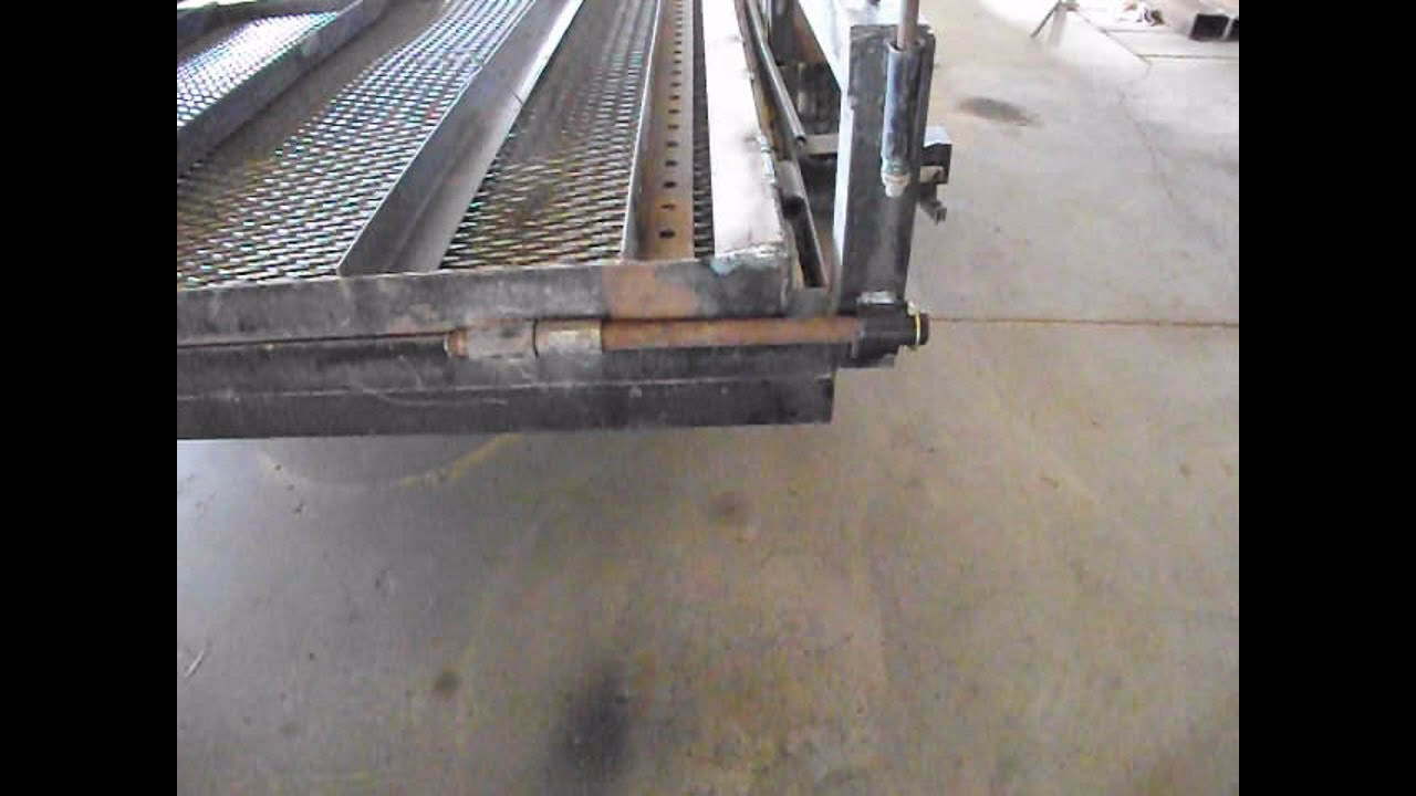 Trailer Ramp Hinge Modification