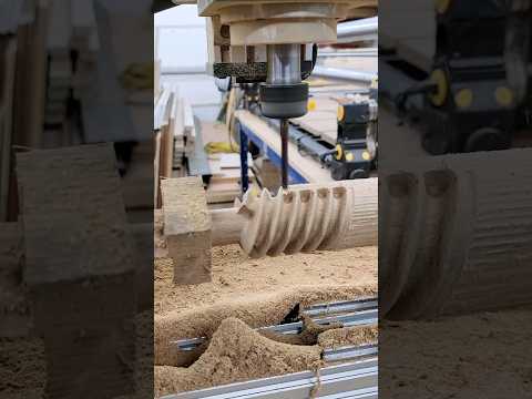 Not bad first test cut on the Odyssey Rotary CNC. This was a breeze to program with Aspire software.