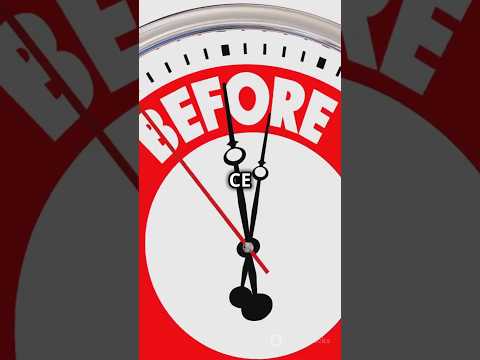 AD, BC, BCE Explained in 60 Seconds! #shorts #time