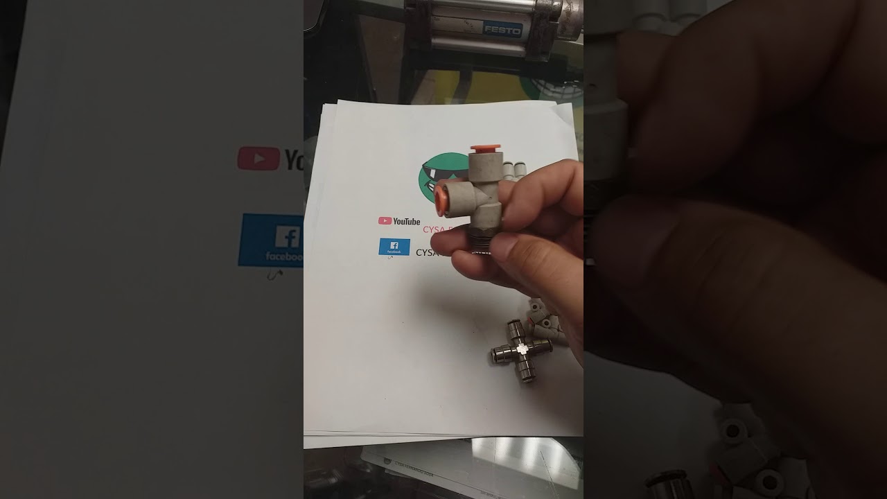 video 3 conectores t neumáticos