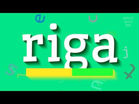 How to say "riga"! (High Quality Voices)