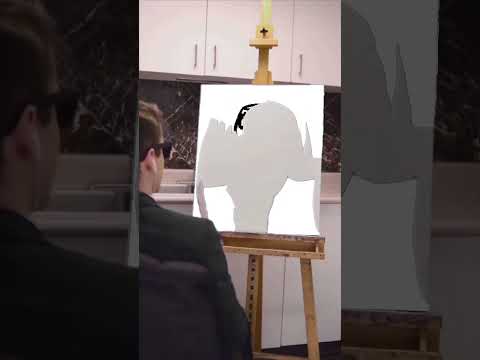Asking the person who hasn't played Animal Crossing for a custom painting #animalcrossing #acnh