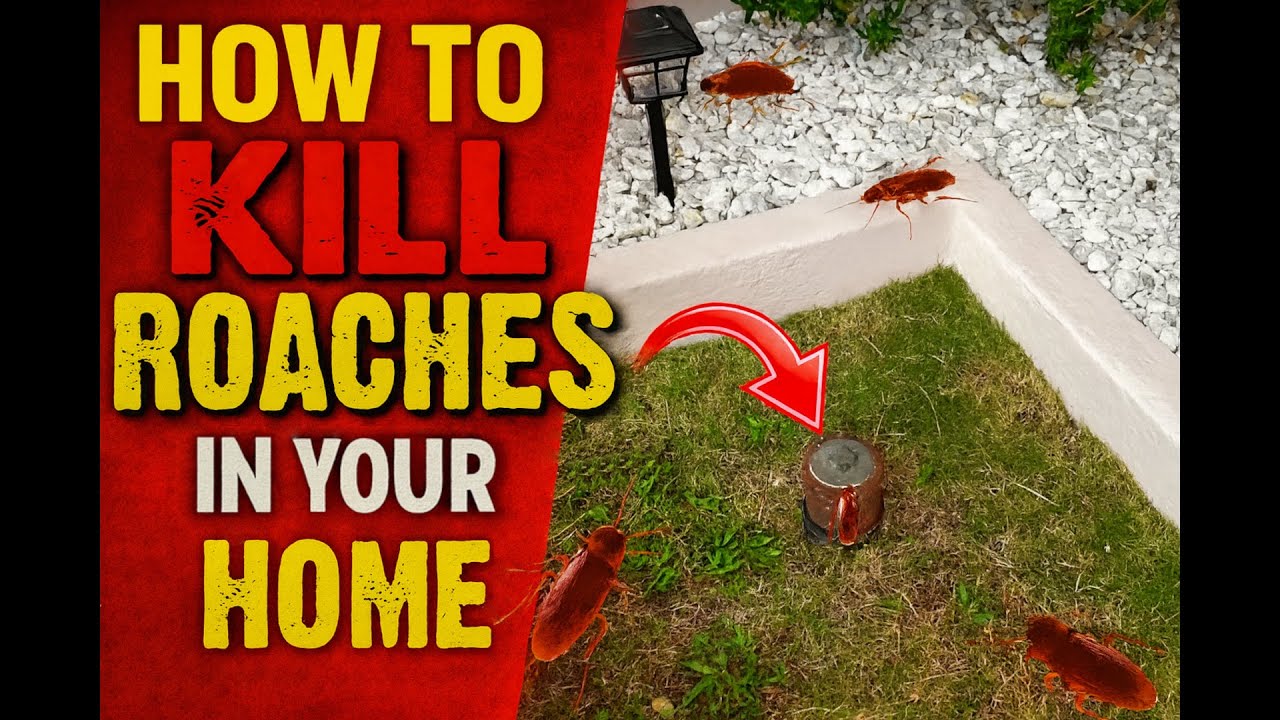 Need To ELIMINATE Roaches / Palmetto Bugs In Your Home? (TRY THIS!)
