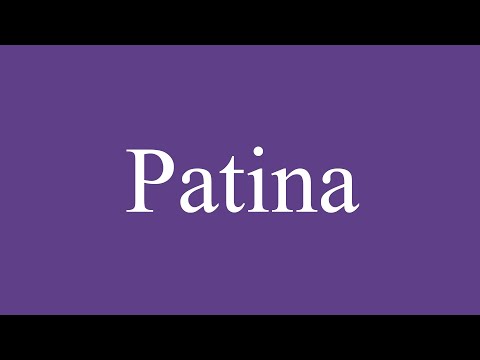How To Pronounce ''Patina'' Correctly in Spanish