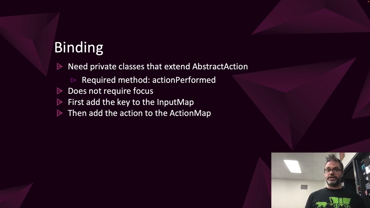 Java GUI Keyboard Interaction