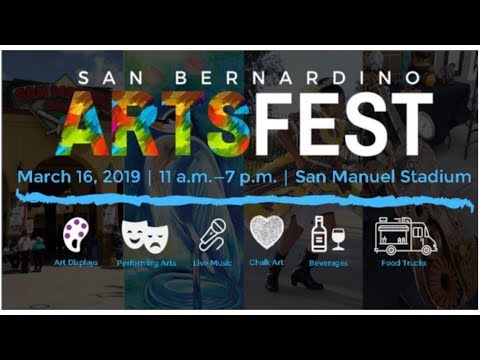 City of San Bernardino Arts Festival Promo