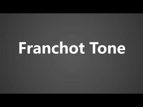 How to Pronounce Franchot Tone