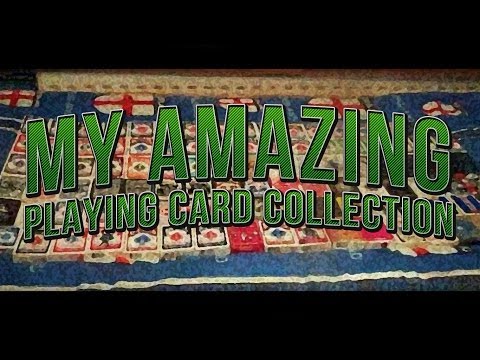 My Amazing Playing Card Collection Over 100 Packs of cards!