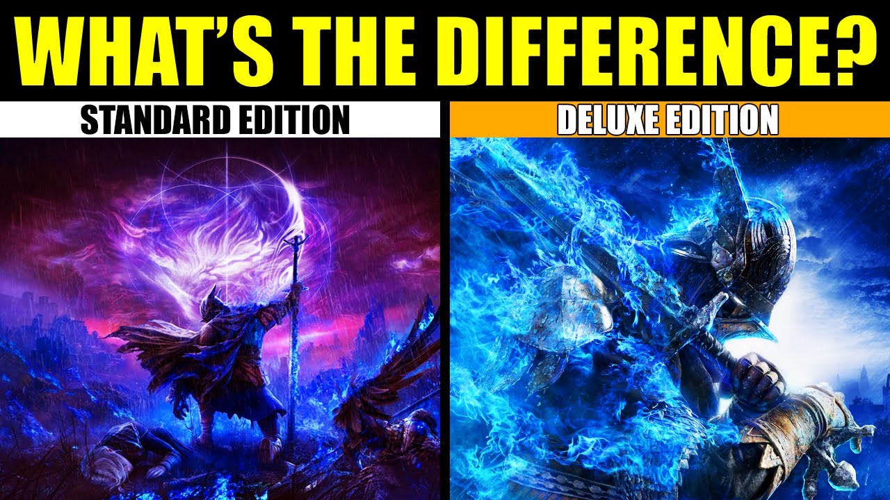 Elden Ring Nightreign Standard vs Deluxe Edition
