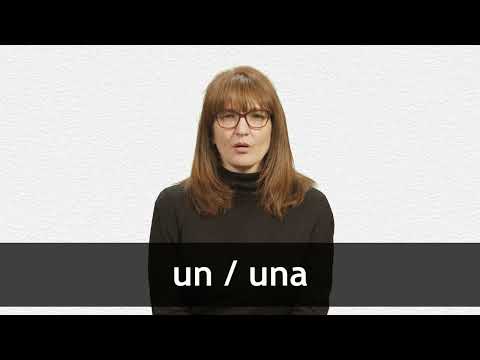 English Translation of “UNA” | Collins Spanish-English Dictionary
