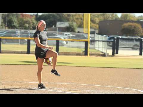 Softball Pitching Tips: Generating leg power - Amanda Scarborough