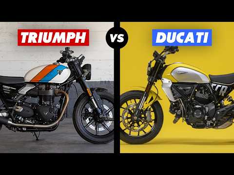 2025 Triumph Speed Twin 900 vs Ducati Scrambler Icon: Which Should You Buy?