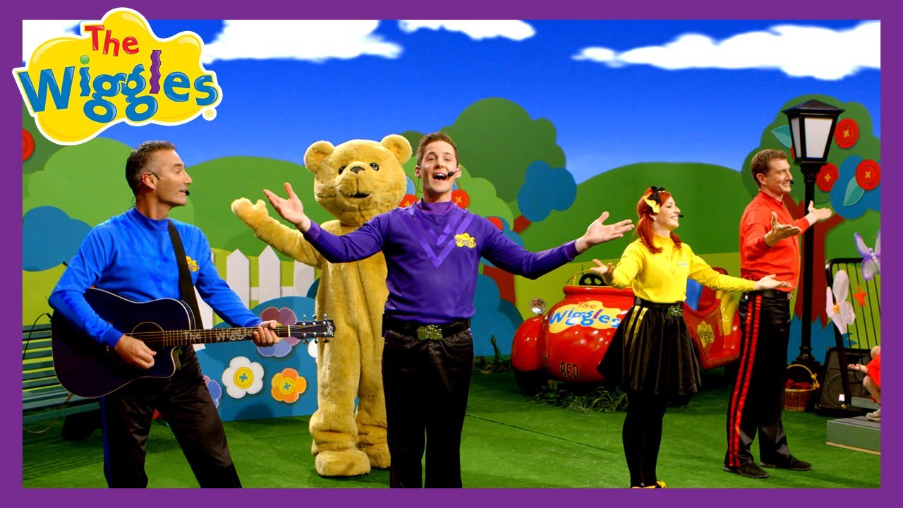 Rock-A-Bye Your Bear 🐻 The Wiggles 🎶 Preschool Singslong Nursery Rhyme
