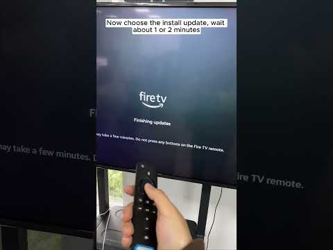 How to update Amazon fire stick?