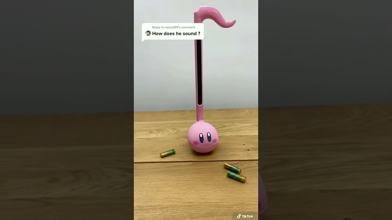 What Does the Kirby Otamatone Sound Like? #Shorts