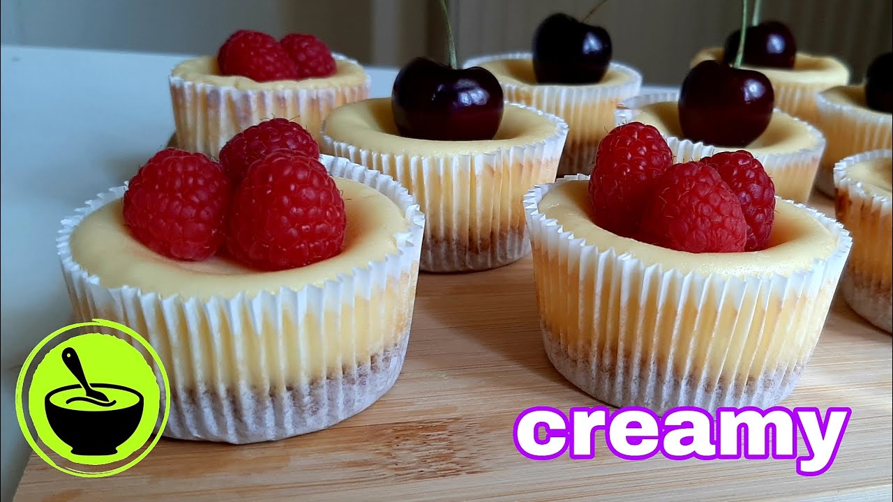 How to Make Easy Mini Cheesecakes at Home, Quick and Delicious Dessert Recipe
