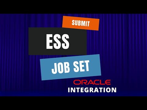 How to use Oracle Integration to submit ESS job set request | run ESS Job Set | OIC – BEENUM ...