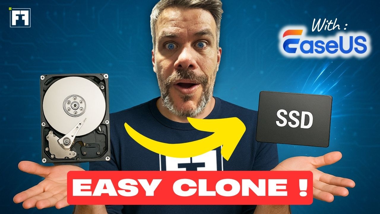 Clone your Hard Drive in Minutes - HDD to SSD Made Simple with EaseUS Disk COPY