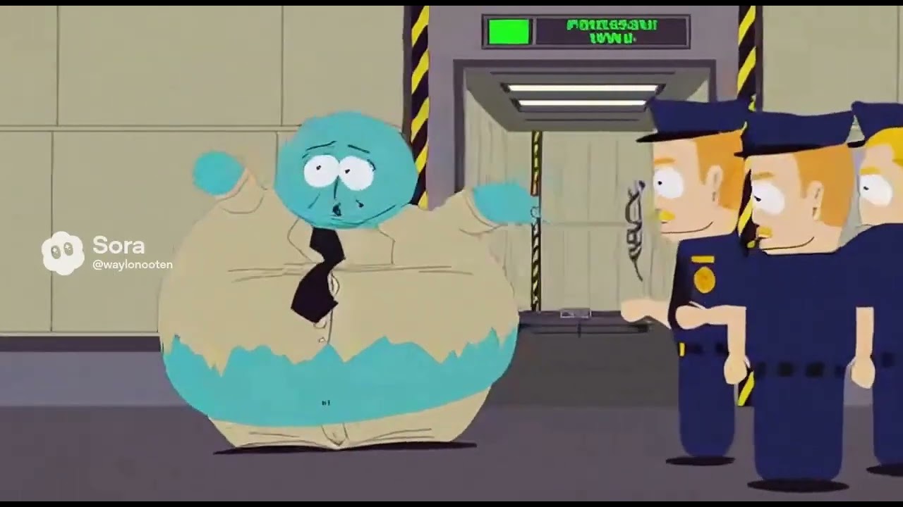 Man blueberry inflation explode 