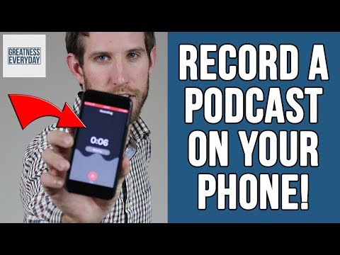 How to Record a Podcast on Your Phone (Anchor Podcast Review)