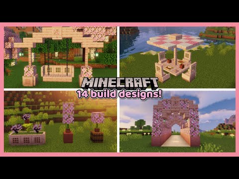 Minecraft Cherry Blossom Build Decorations: 14 Stunning Ideas and build hacks!