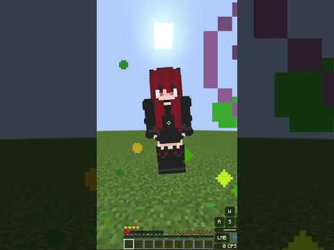NICE TOTEM's MINECRAFT POLAND ANIME GIRL #shorts #shortsvideo @BlueeedOG#mrbeast #poland