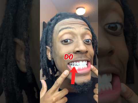 This trick can make your teeth shiny white😱
