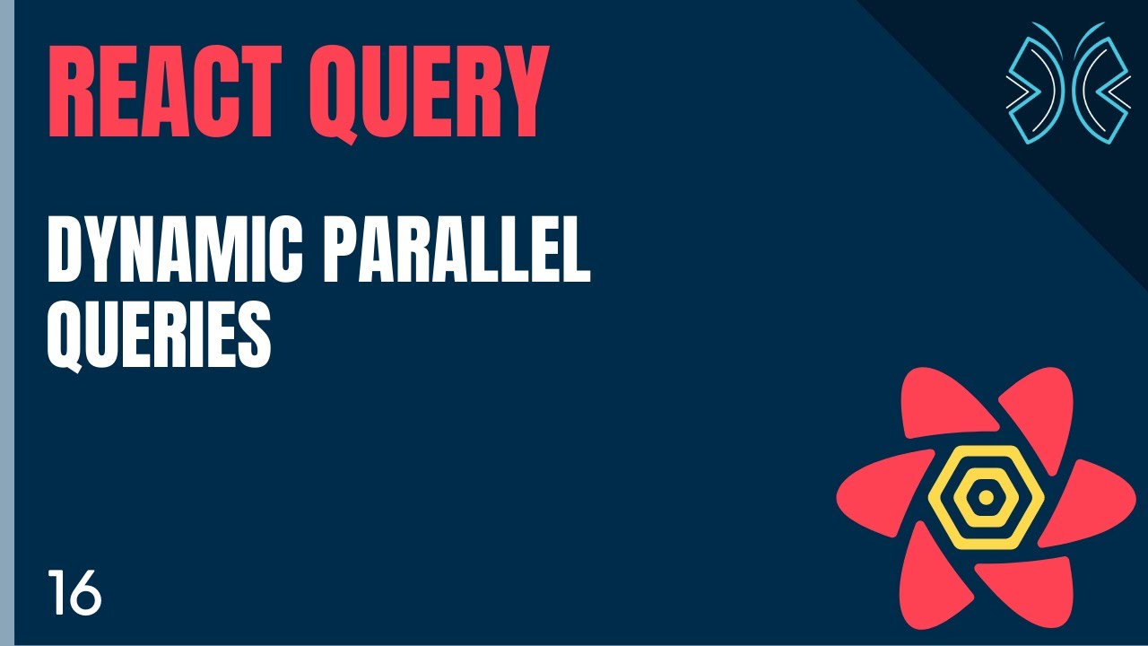 React Query Tutorial - 16 - Dynamic Parallel Queries