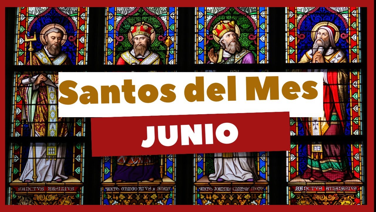 SANTORAL DE JUNIO 2024 🙏 Santos de junio 📅 Calendario santoral junio #santoral #santosdeldia #dios