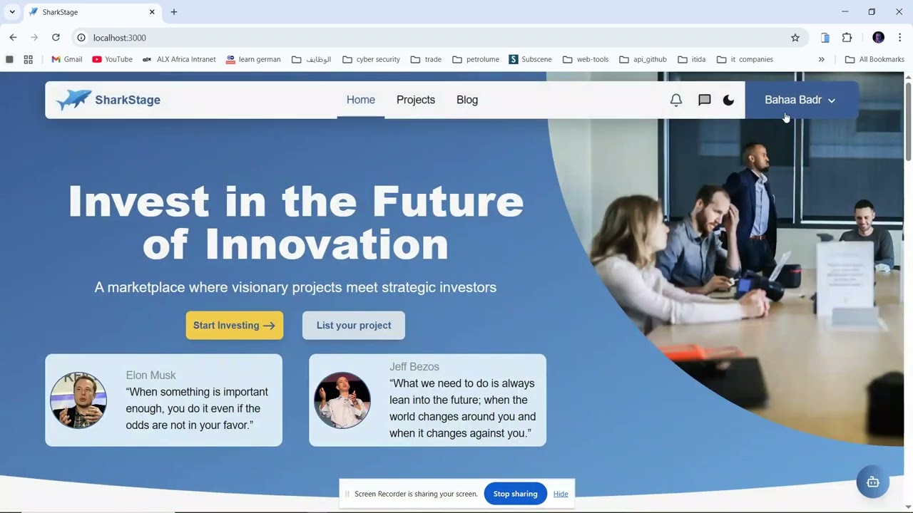 Shark-Stage: ITI Graduation Project Built as a Real Product — Full Demo