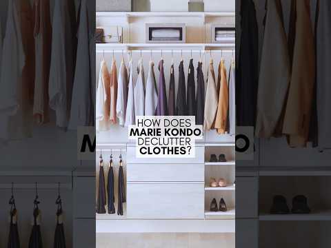 Best Marie Kondo Tip for Decluttering Your Clothes!