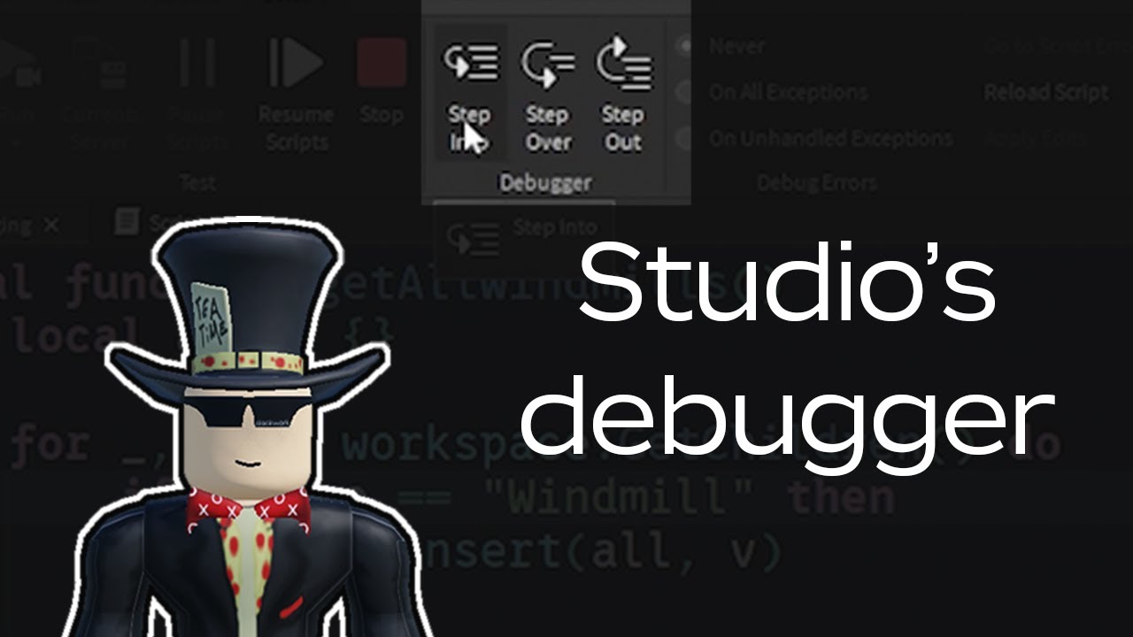 How to use Roblox Studio's debugger