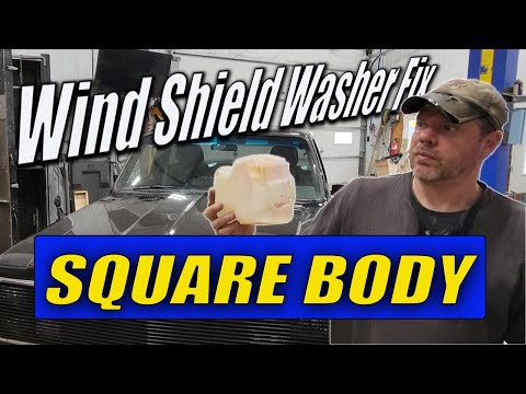 Fixing a bad Windshield wiper motor on a 1984 C10 Square Body