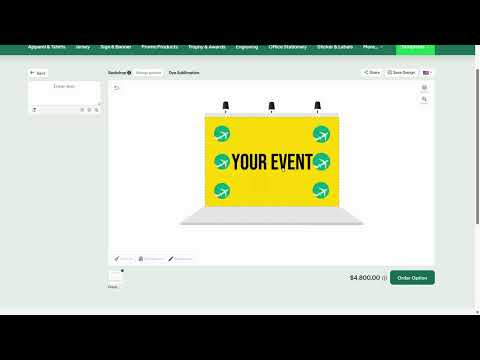 Best Signage Design Software(Large Format Printing) | Ecommerce Integration | ImprintNext Web2Print