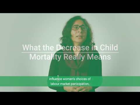 What does the decrease in child mortality really mean?