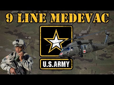 How to request a medical evacuation in the Army