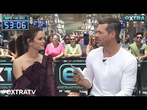 Eddie Cibrian Gives Co-Star Rachel Bilson a 60-Second Rapid Fire Quiz!