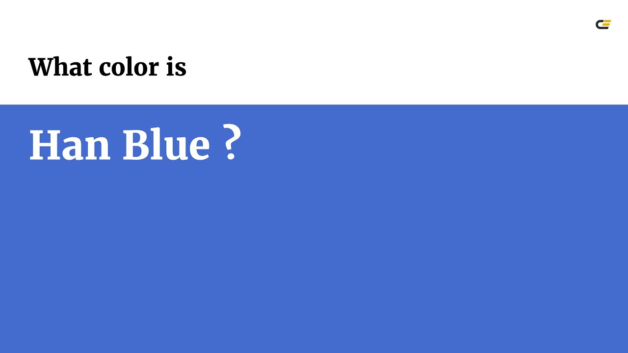 Han Blue color #446ccf hex color - Blue color - Warm color 446ccf